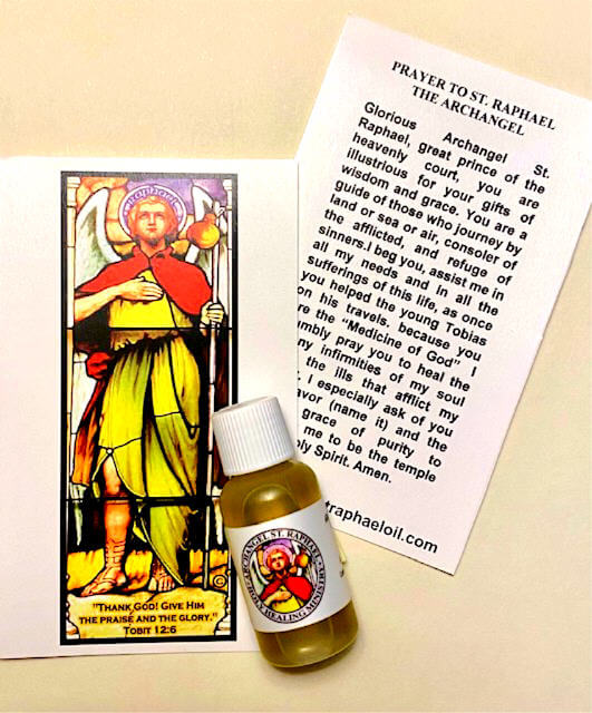 About Blessed Oil – Archangel St. Raphael Holy Healing Ministry